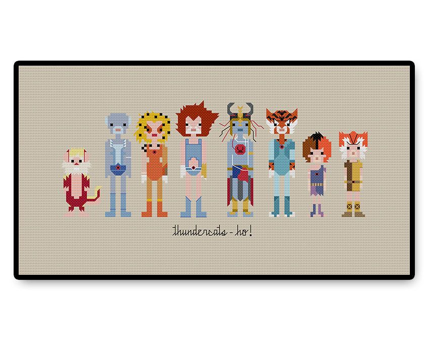ThunderCats - PDF Cross Stitch Pattern – HugSandwich